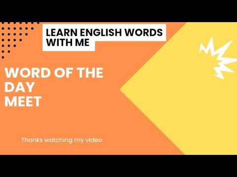 Meet Meaning in Urdu ✍️ | Meet Meaning | English Words Meaning | Meet ka Urdu meaning.