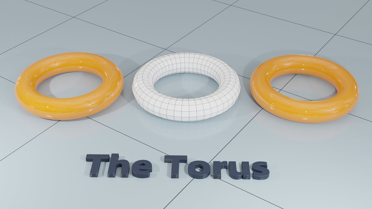 Blender - A Better Torus - #3 Subdivision Surface Modelling in Blender.