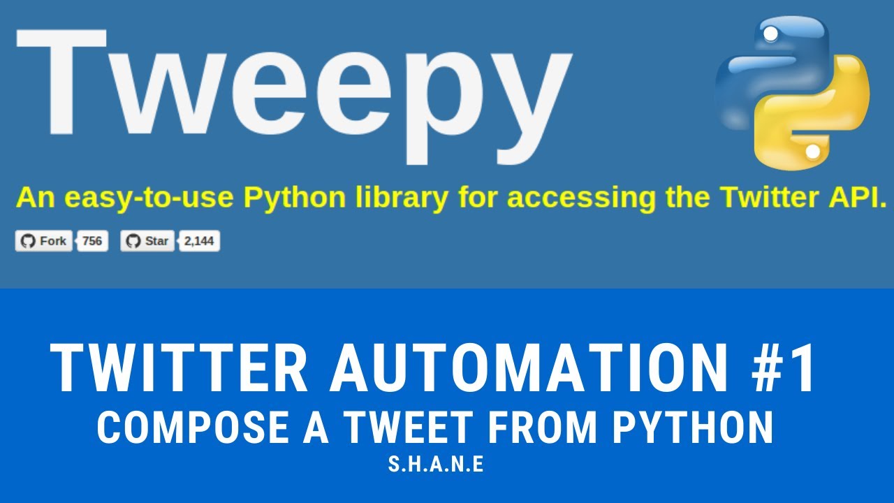 Beginner Programmer uses Tweepy to Tweet from a Jarvis-like Program using Python | #3 (Tweepy #1)