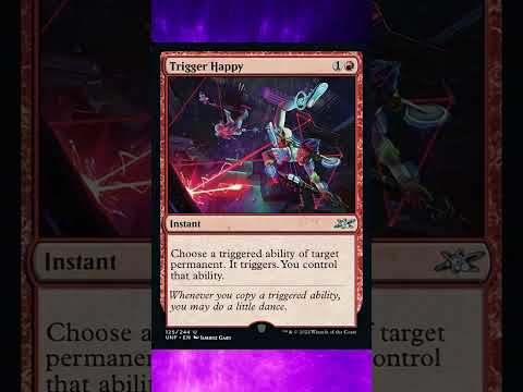 What is Trigger Happy? Unfinity set (Card 125)