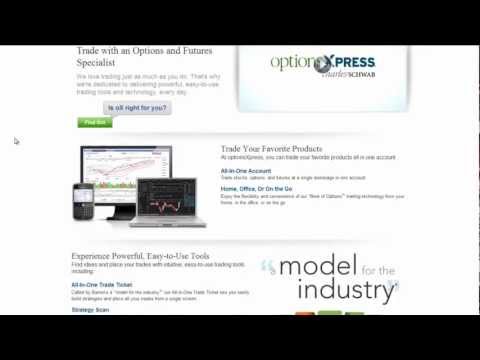 OptionsXpress Video Review