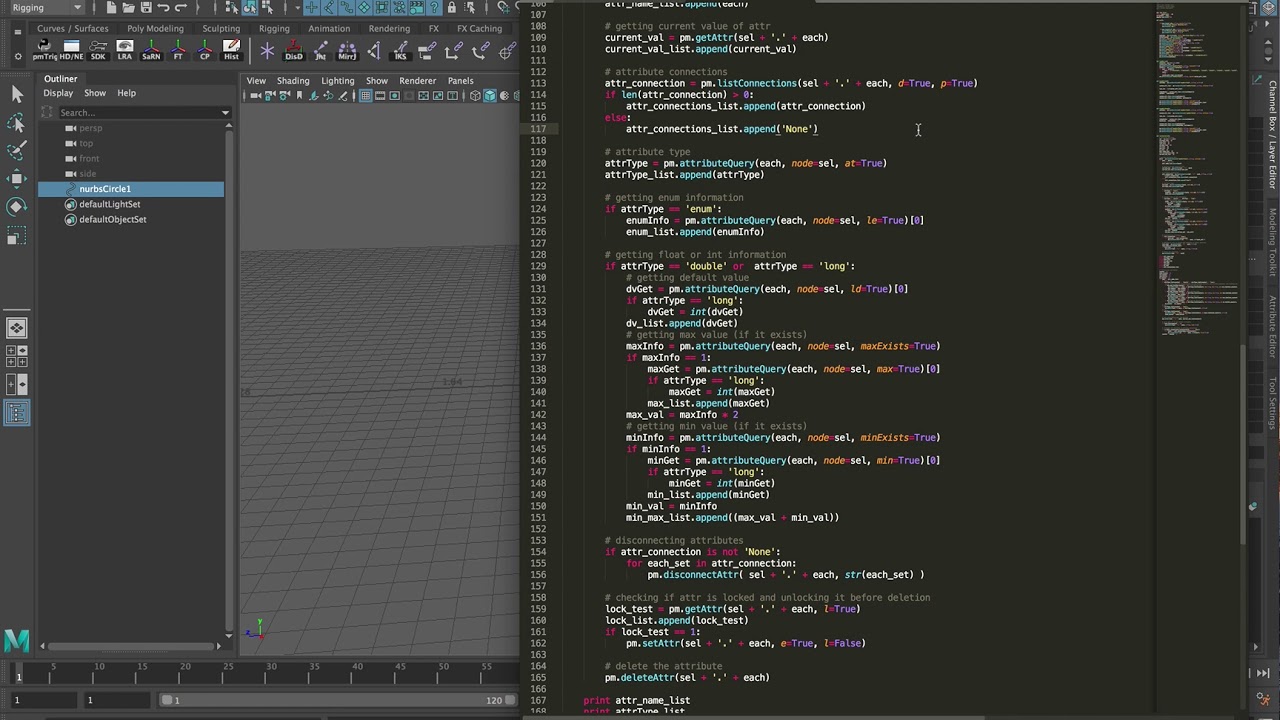 Reordering Custom Attributes in Maya with Python
