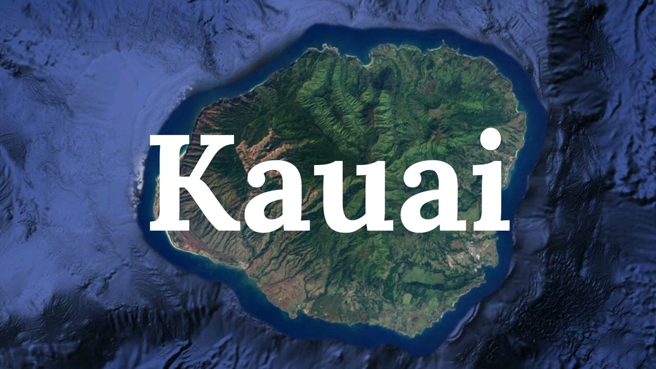GEOGRAPHY OF KAUAI in 1 minute 🗺️