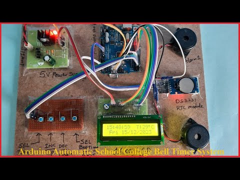 Arduino Based School/College Bell🔔System Using DS3231 Real Time Clock ...