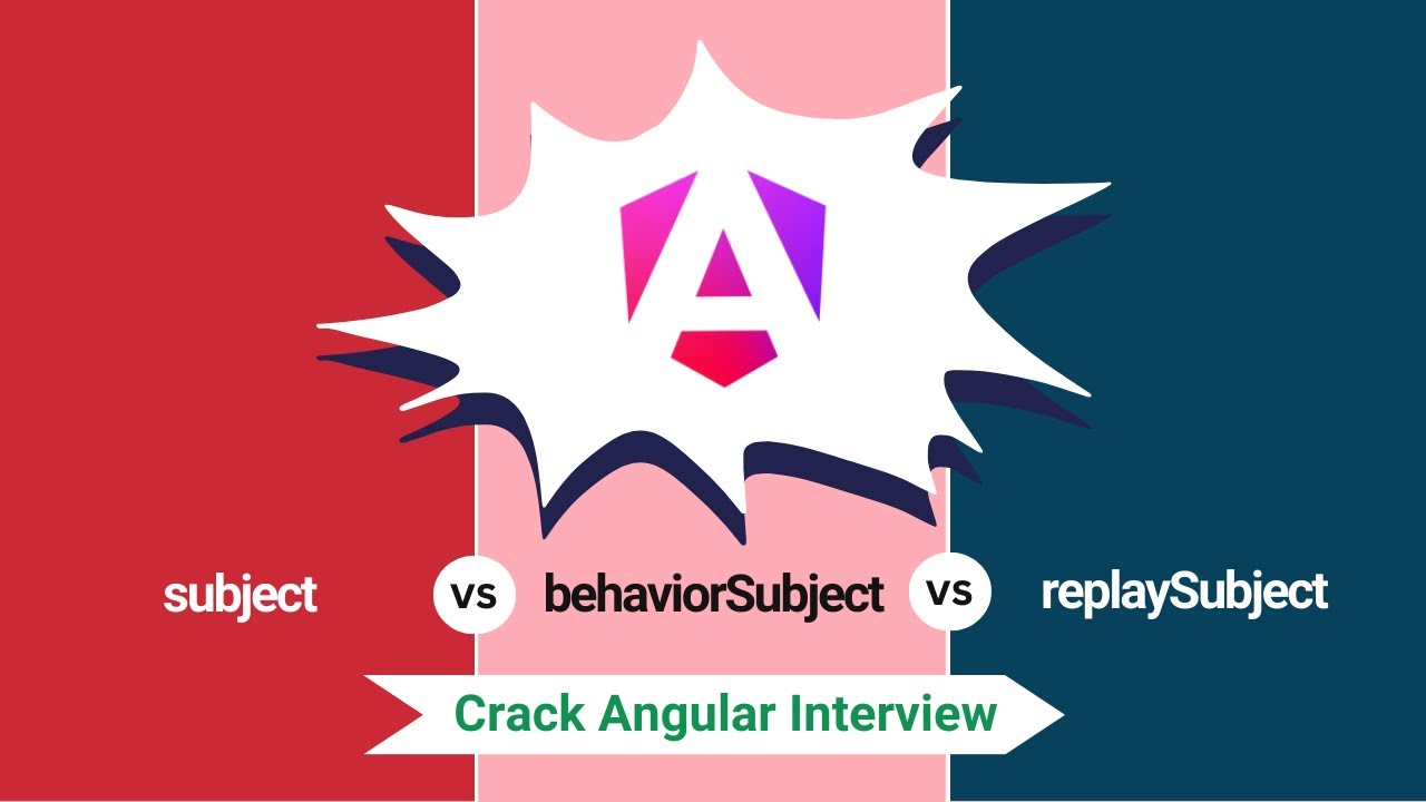 Subject vs ReplaySubject vs BehaviorSubject: Differences for Interviews | Angular Interview Concepts