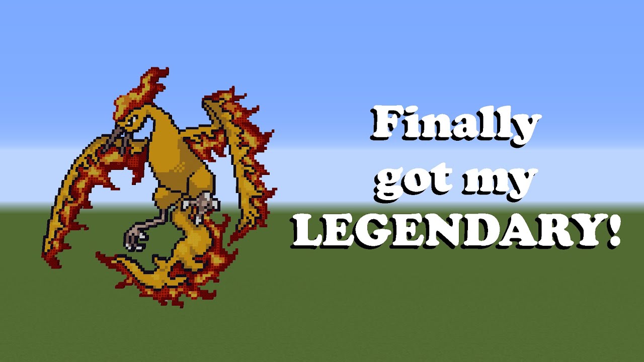 Moltres - Minecraft Pixel Art Speed Build