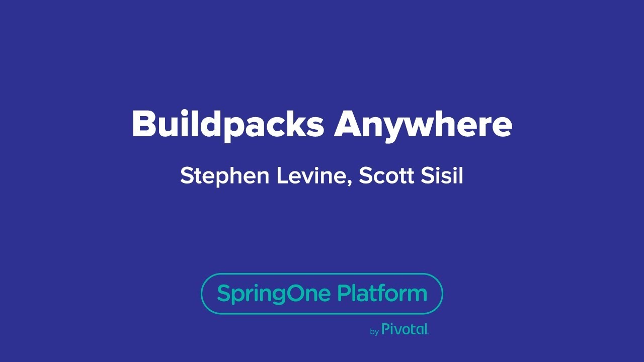 Buildpacks Anywhere