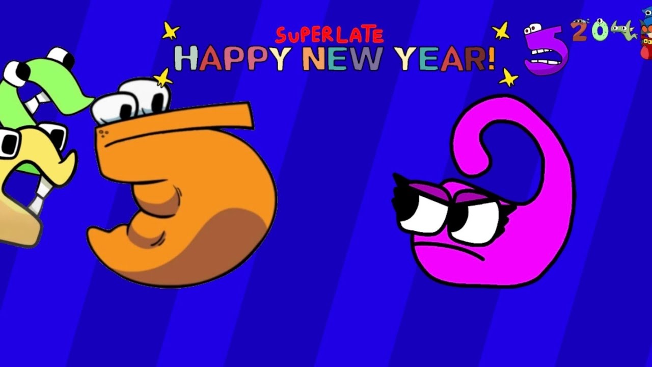Happy New Year 2026 🎉🎉 | Number Lore Animation (Fan Made Concept)