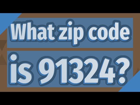 What zip code is 91324?