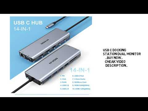 USB C Docking Station Dual Monitor,