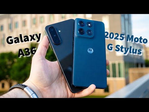 Samsung Galaxy A36 VS 2025 Moto G Stylus: The Best of Budget!