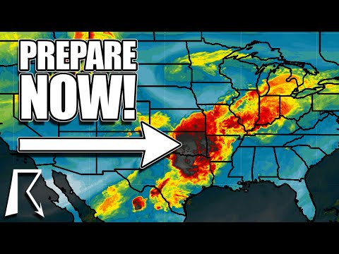 A Massive Storm Is Brewing, Tornadoes, Damaging Wind, Gorilla Hail, and more...