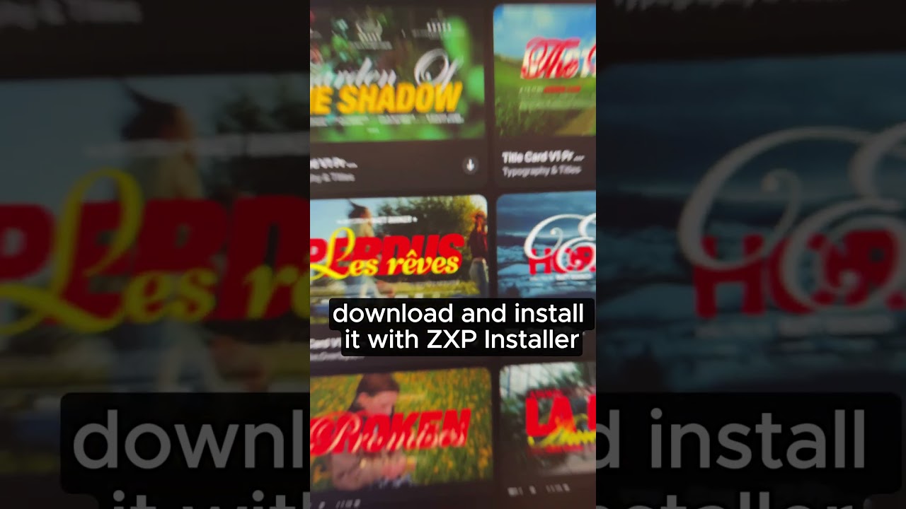 Video Templates resources