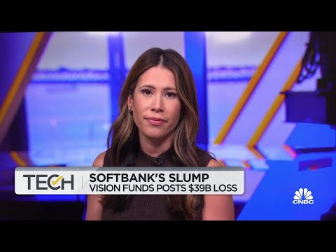 SoftBank's Vision Funds posts $39 billion loss