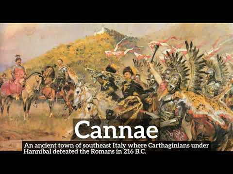 What is Cannae? | How Does Cannae Look? | How to Say Cannae in English?