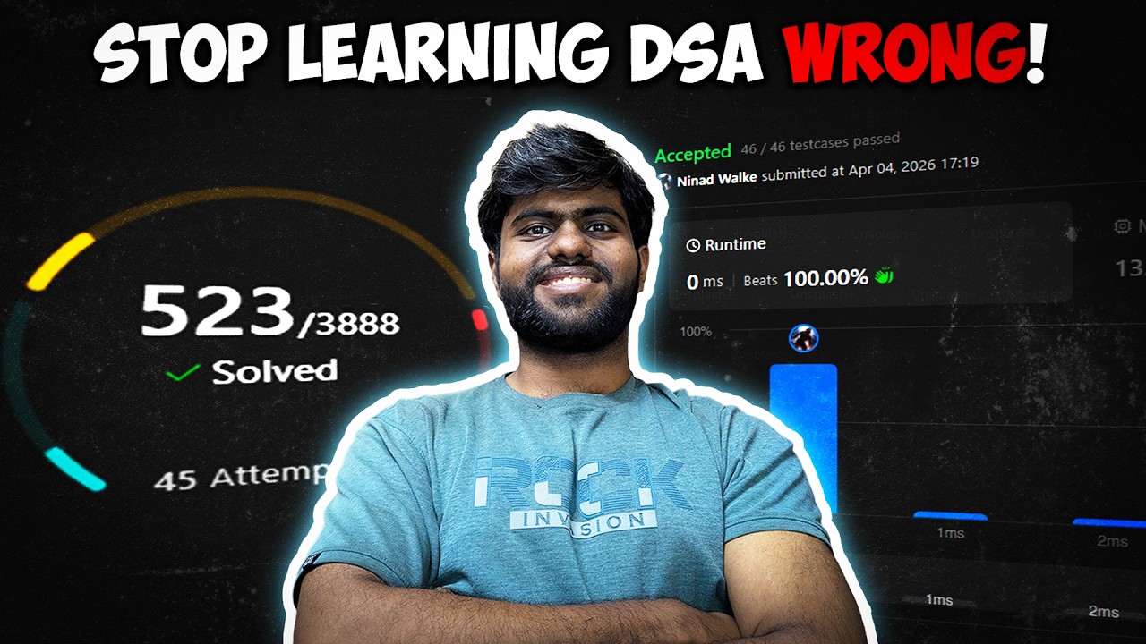 Stop Wasting Time on LeetCode: How I Solved 500+ Problems (Complete Roadmap)