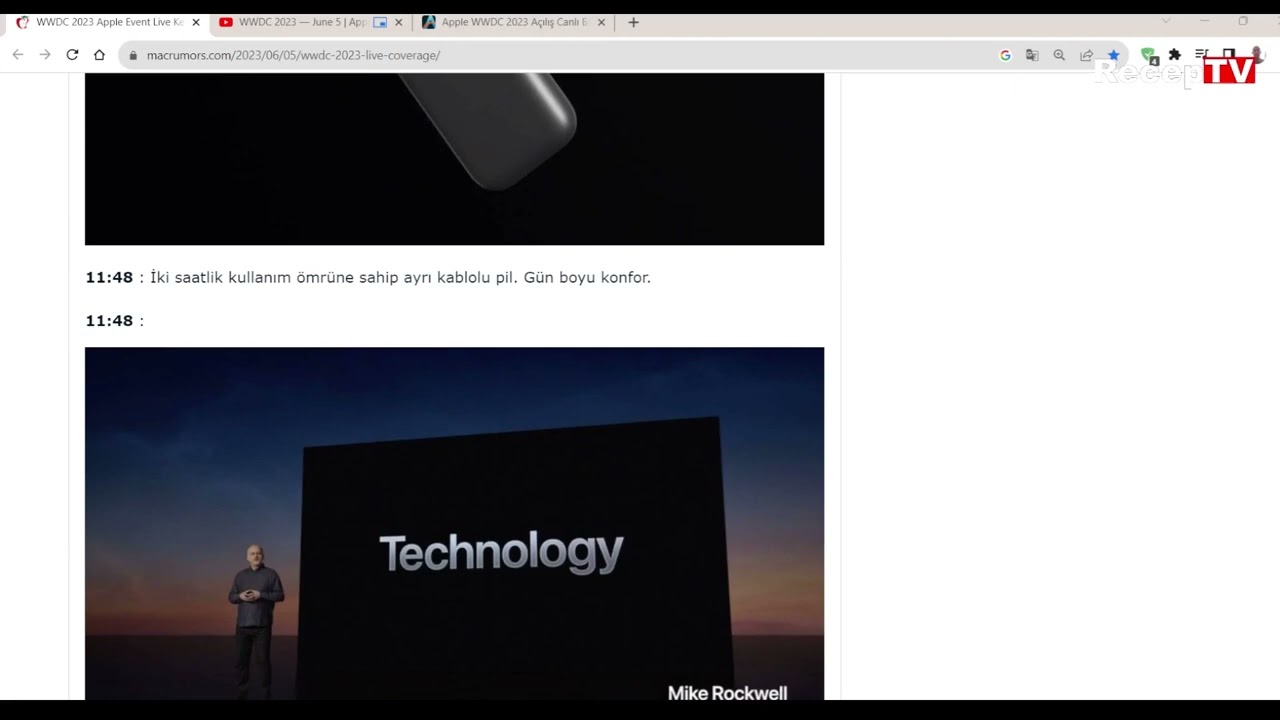 Apple Event WWDC 2023 — June 5 | Apple - Apple Vision Pro (Audio)