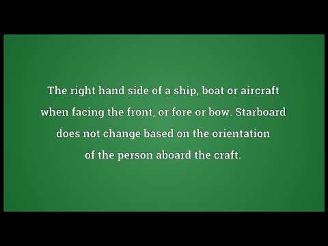 Starboard Meaning