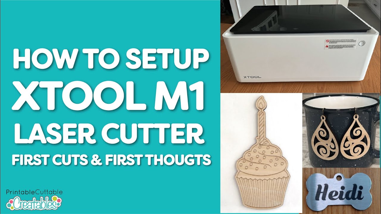 xTool M1 Laser Cutter Setup Tutorial