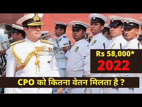 Indian Navy Chief Artificer -Chief petty officer salary 2022 | Salary slip CPO X-Y group | JobIndex