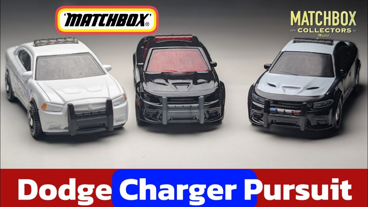 Matchbox Dodge Charger Pursuit Mainline vs Matchbox Collector