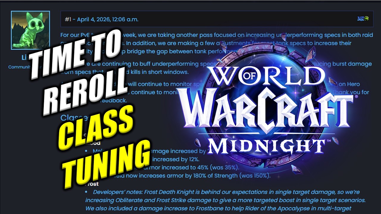 Class Tuning Update (Meta Changing or Not?)