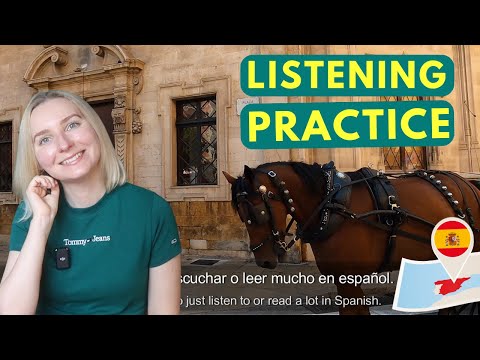 Easy Spanish Listening Practice in Spain (SP/EN Subtitles) | How to Learn to Speak Spanish (Ep. 66)