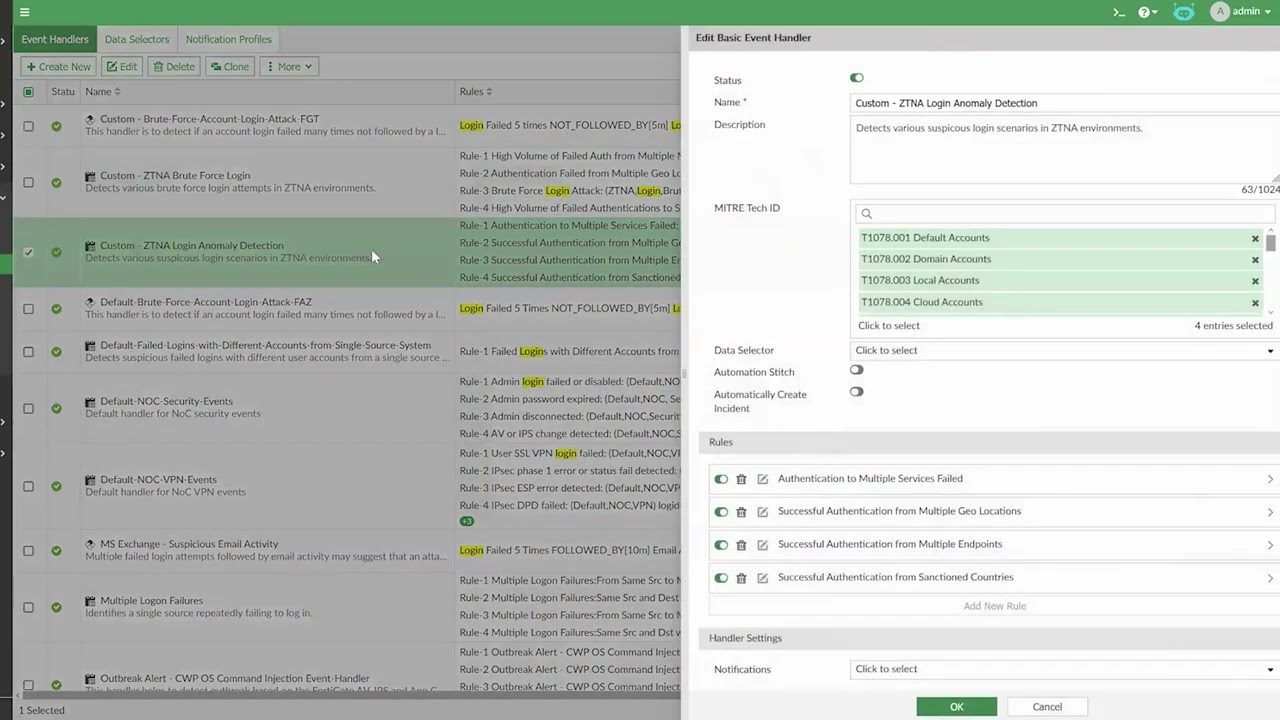 How to Detect Login Attacks Using FortiAnalyzer | Fortinet Security Log Analysis