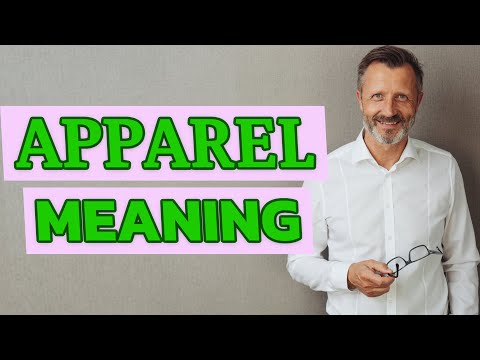 Apparel | Definition of apparel