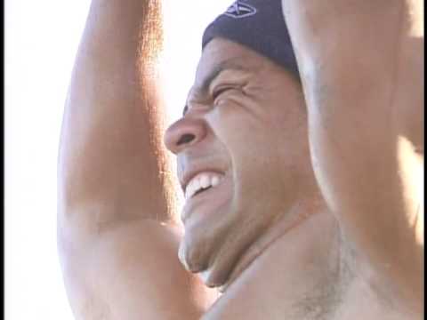 Junior Seau's Workouts - 2003 - Jill Martin on CBS 4, WFOR-TV
