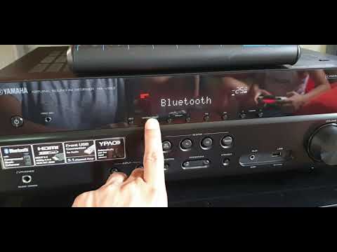 How to fix BLUETOOTH issue in yamaha receiver?