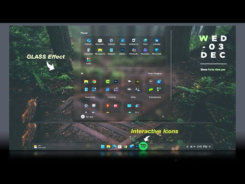 For Windows 11 25H2 - Get the New INTERACTIVE Glass Taskbar, Start Menu ...