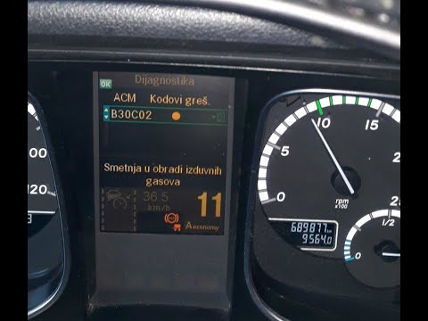 Mercedes Actros MP4 fault codes diagnostic