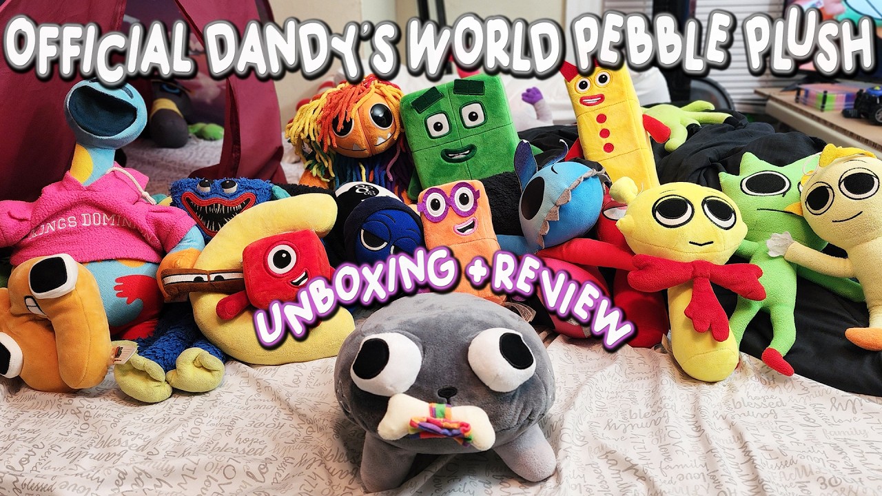 OFFICIAL DANDY'S WORLD PEBBLE PLUSH UNBOXING & REVIEW