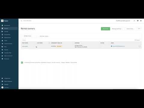 How to delete a rental owner on Buildium