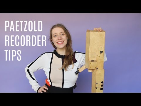 Paetzold by Kunath Master Basset F Bass Recorder iMuso