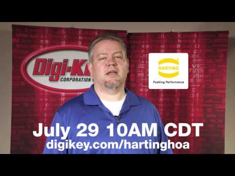 HARTING and Digi-Key discuss Savings through Plug and Play Connector Technology