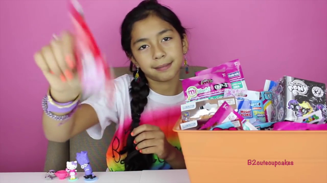 Monday Blind Bag Bin Hello Kitty, LPS,My Little Pony, Angry Birds, Frozen
