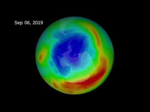 NASA: Ozone layer hole at its smallest on record