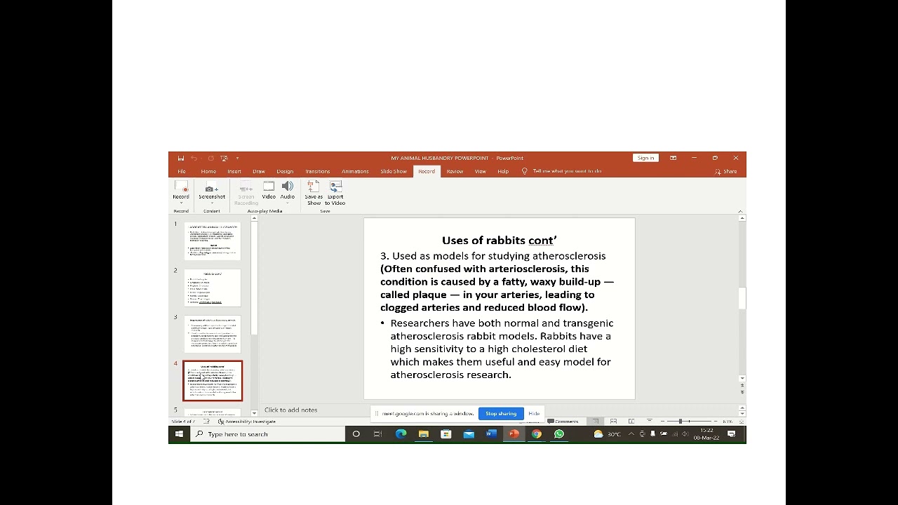 MY ANIMAL HUSBANDRY POWERPOINT