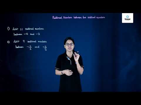Introduction: Rational Numbers between two Rational Numbers Video ...