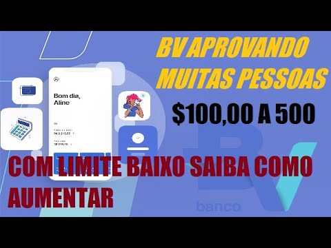 Conta Digital BV Financeira | Foi Aprovada com Limite Baixo Saiba como aumentar.