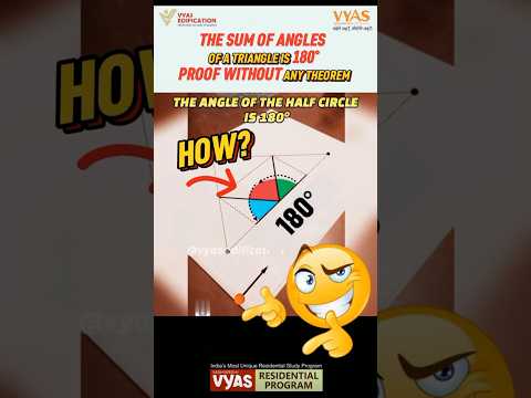 Why Does EVERY Triangle Have 180Β° Angles?