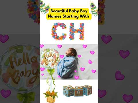Beautiful Baby Boy Names Starting with "CH" #youtubeshorts #shortvideo #hindu #hindunames #viral