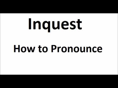 How to pronounce Inquest||How to say Inquest||Inquest Pronunciation||ABDictionary