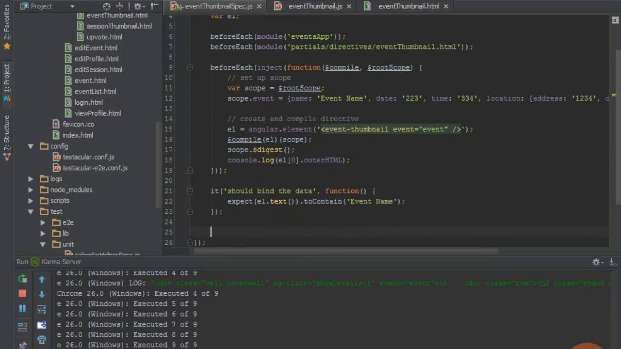 11  Testing Directives