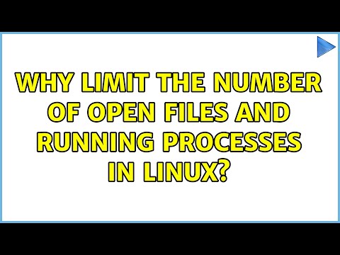 Ubuntu: Why limit the number of open files and Running processes in Linux? (3 Solutions!!)