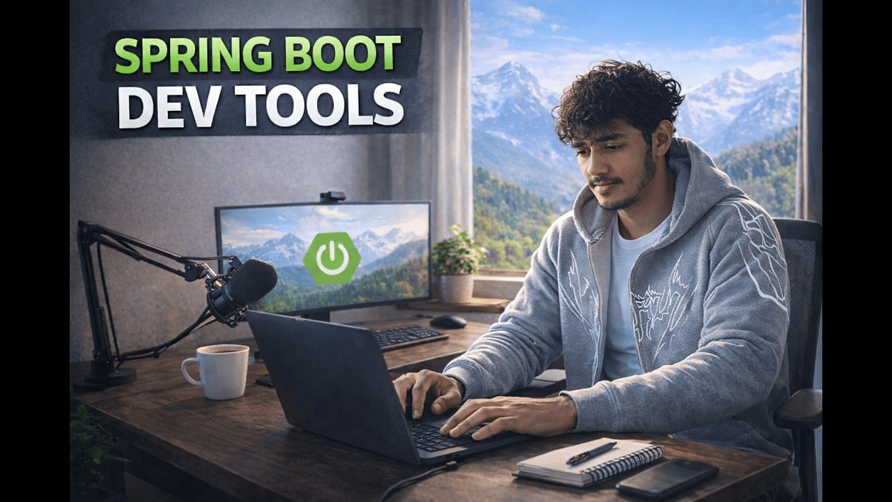 Lec 11 | Spring Boot DevTools | Installation, Configuration & IntelliJ Setup |