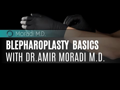 Upper Eyelid Lift (Blepharoplasty) Explained by Facial Plastic Surgeon | Dr. Amir Moradi