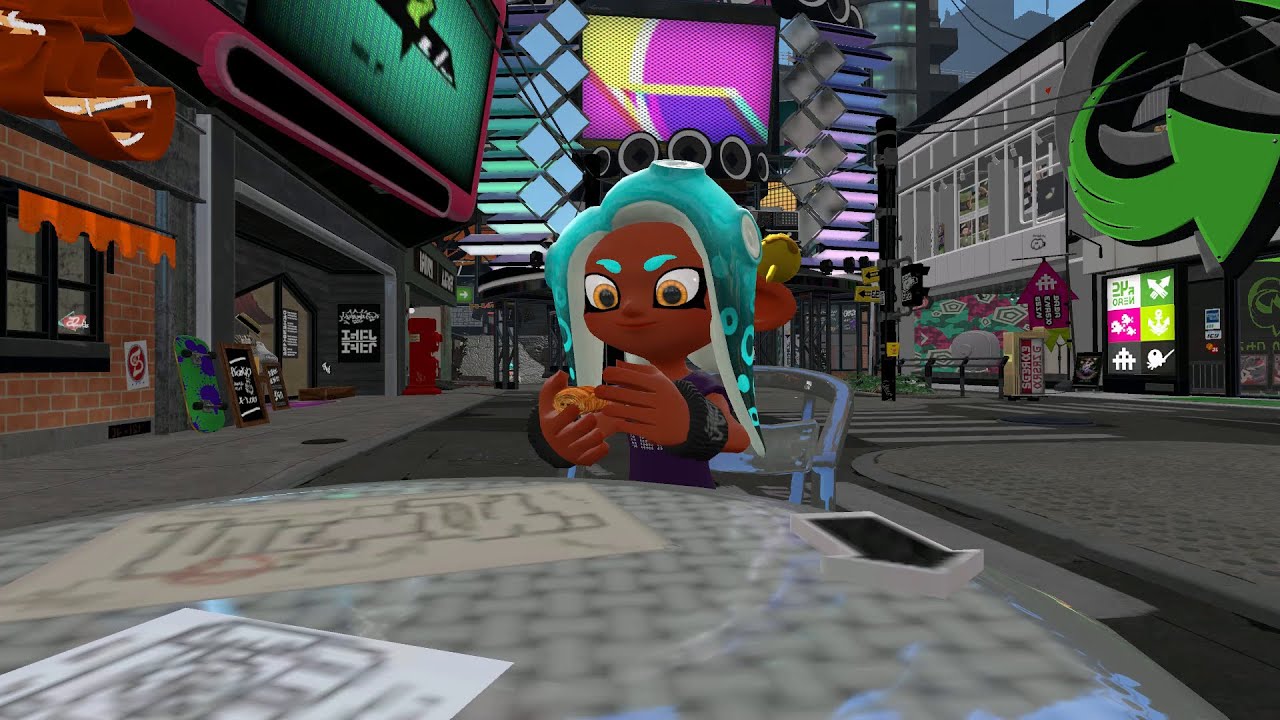 [Splatoon GMOD] Hair Animation Test 1